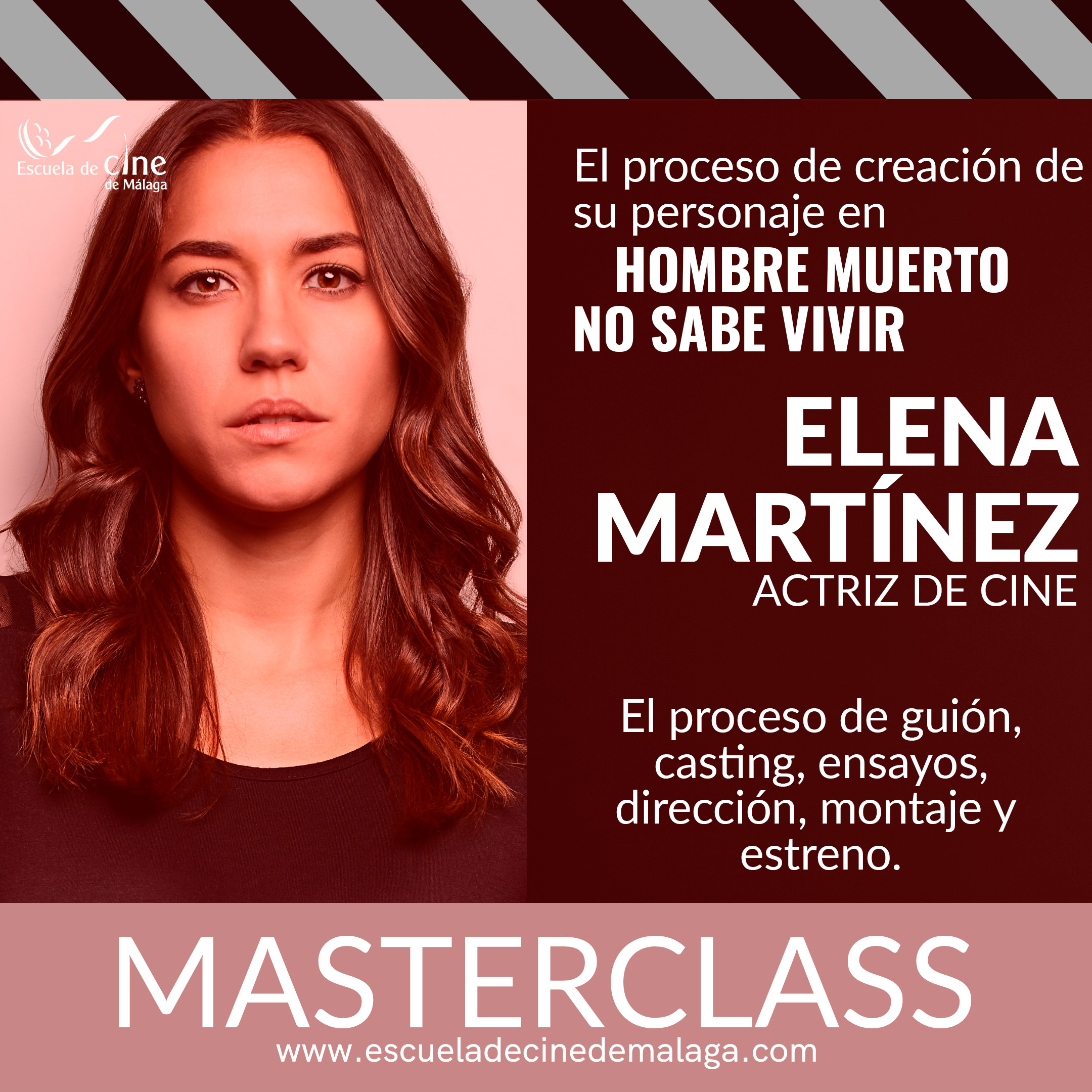 DISEÑO Masterclass Elena Martinez Instagram final1 | Escuela de Cine de Málaga