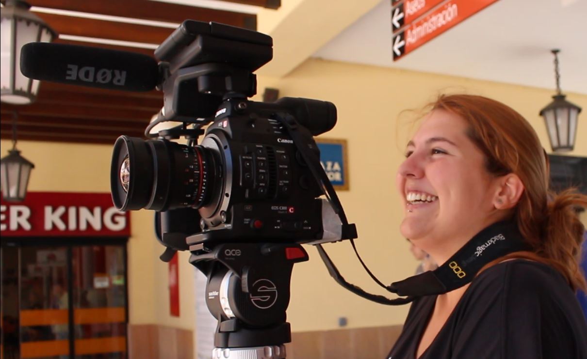 rodaje te elijo a ti curso de cine 4k canon | Escuela de Cine de Málaga